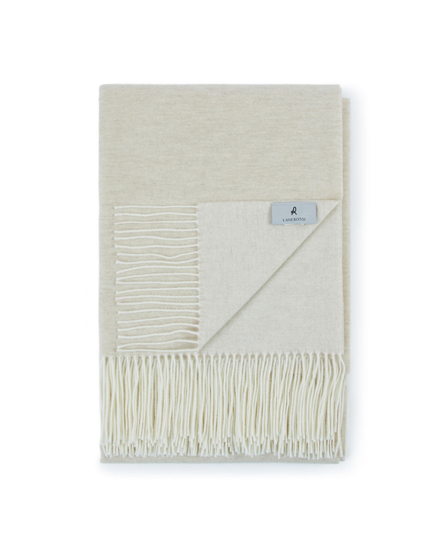 Alashan plaid in puro cashmere